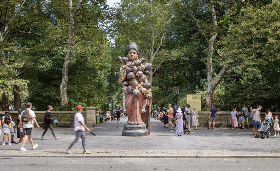 Bharti Kher’s monumental maternal figure goes on show in Manhattan ...
