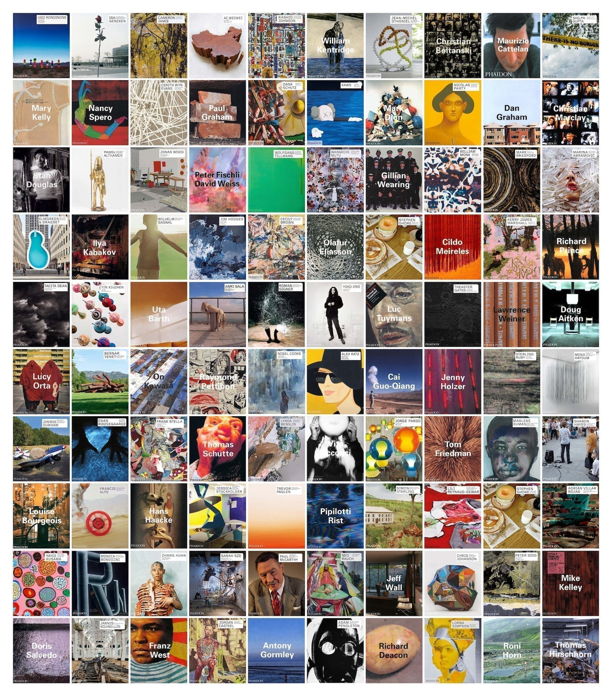 30 things we learned from 30 years of Phaidon's Contemporary Artists S