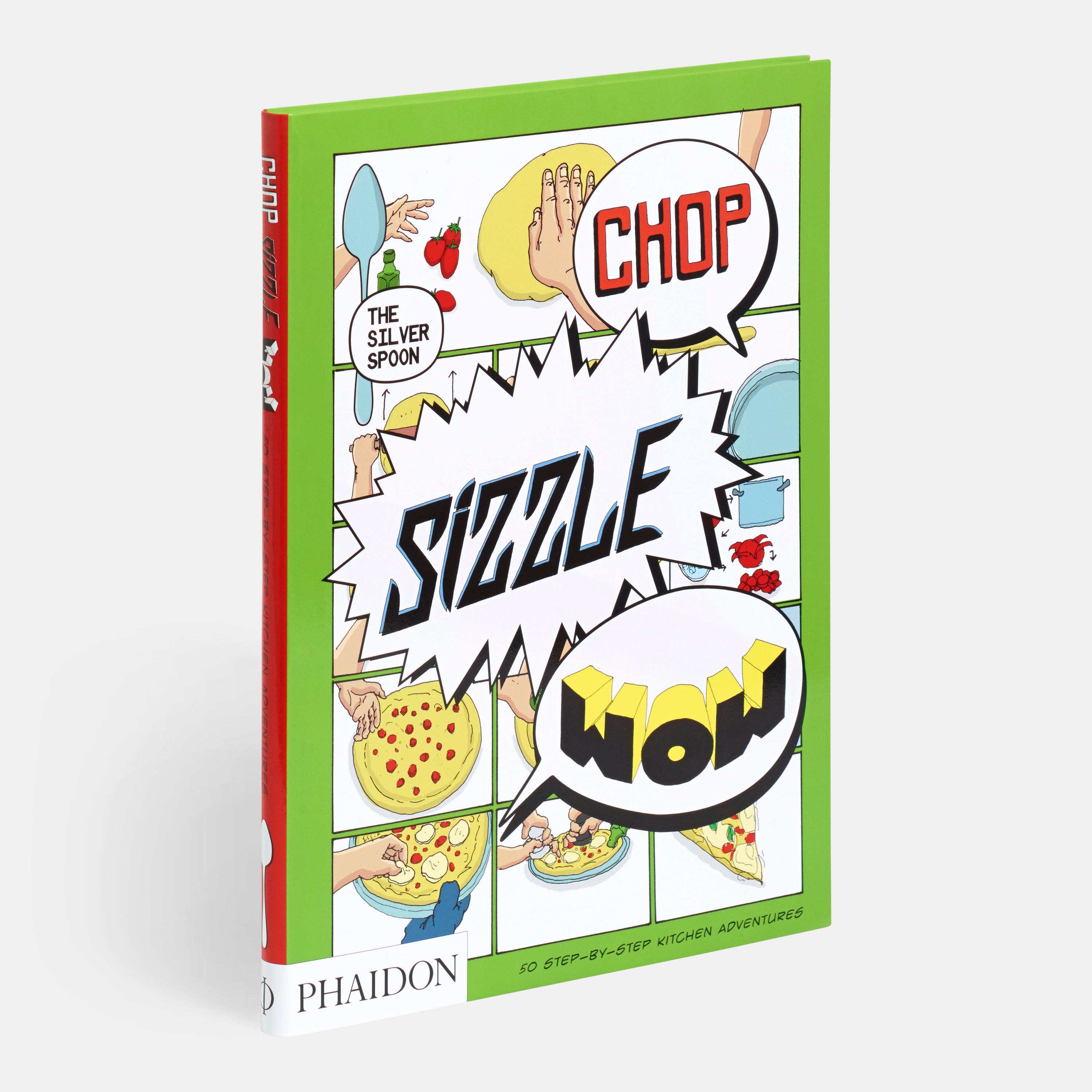 Chop, Sizzle, Wow: The Silver Spoon Comic Cookbook | American English ...